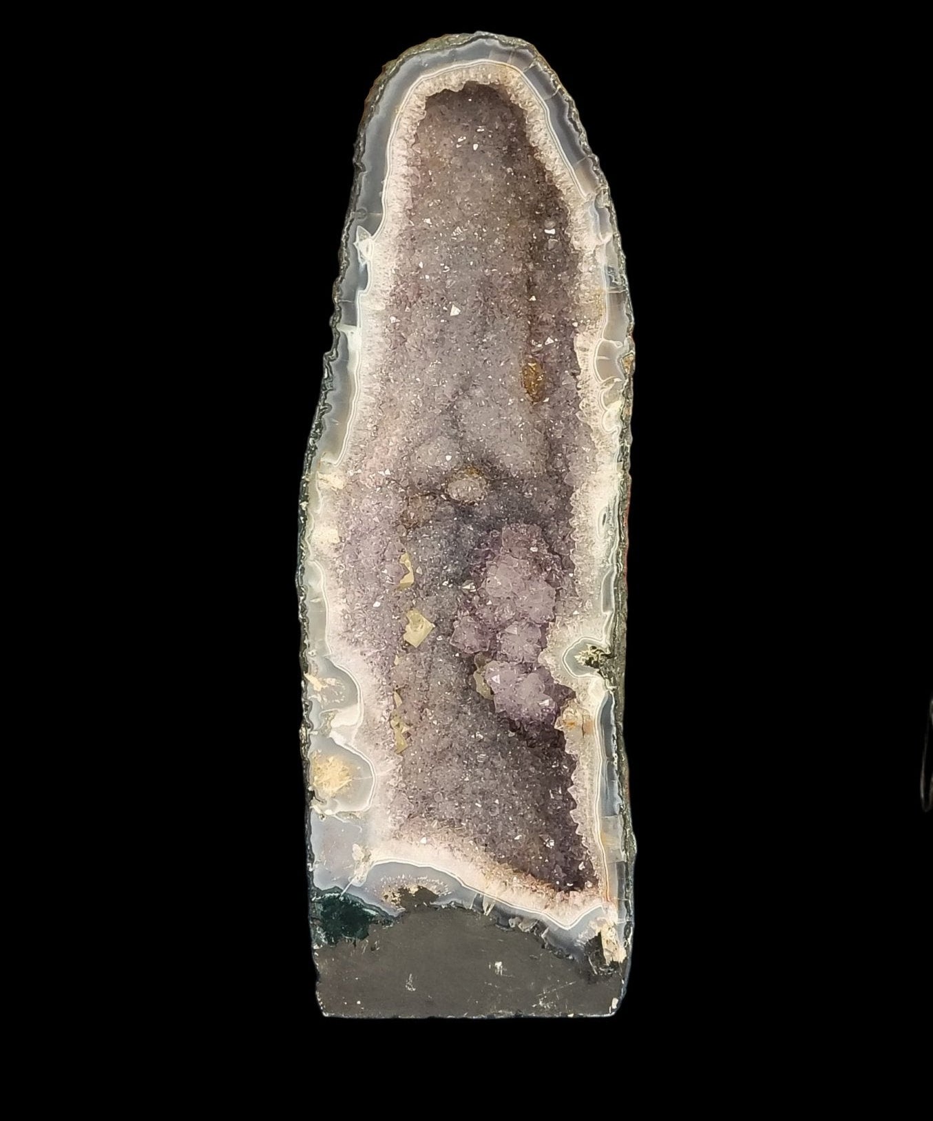 Amethyst Cathedral and Crystal Half Geode Collection – Ron Coleman Mining