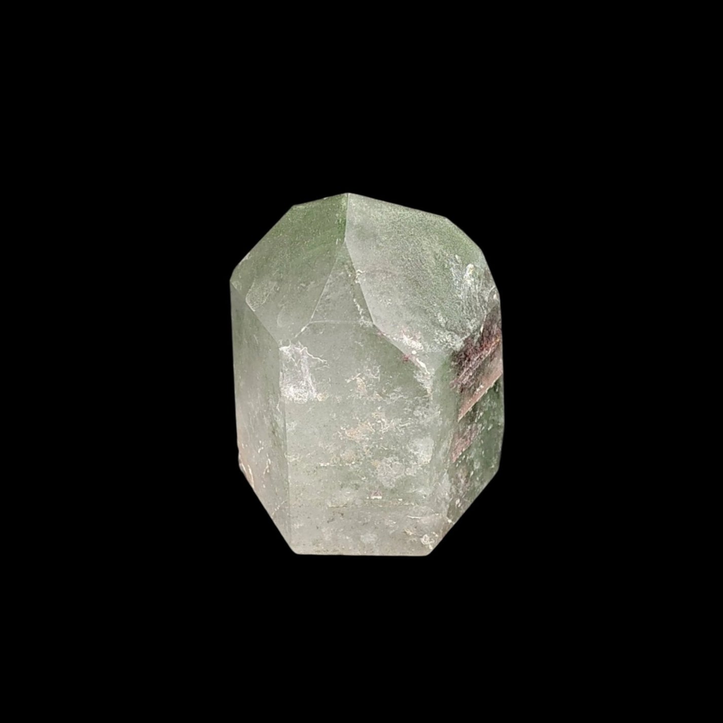 Chlorite Included Quartz Point Brazil – Ron Coleman Mining