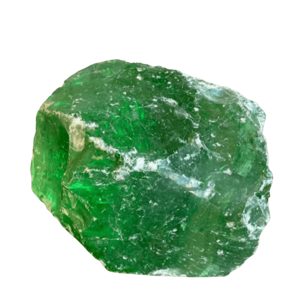 Large Slag Glass Chunks Cullet Glass Sold In Bulk Green – Ron Coleman ...