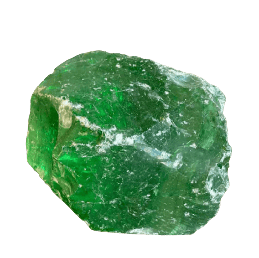 Large Slag Glass Chunks Cullet Glass Sold In Bulk Green – Ron Coleman ...