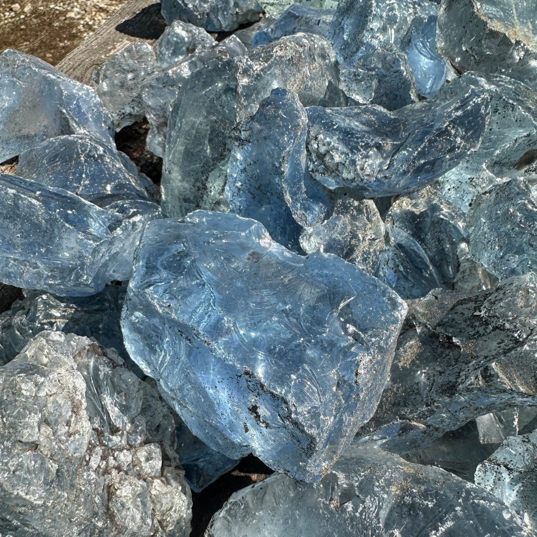 Slag Glass Cullet Sold By The Pound – Ron Coleman Mining