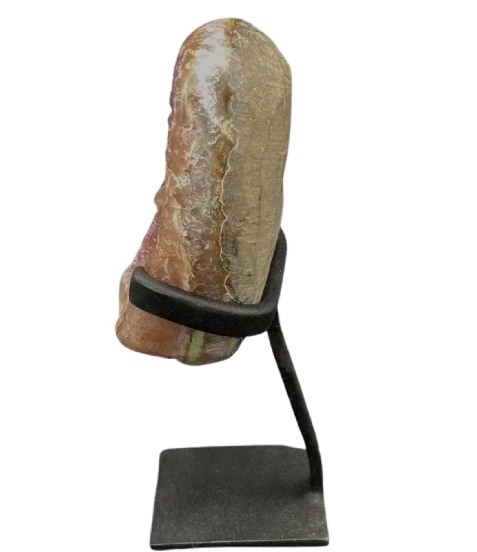 Pink Amethyst Specimen On Stand – Ron Coleman Mining