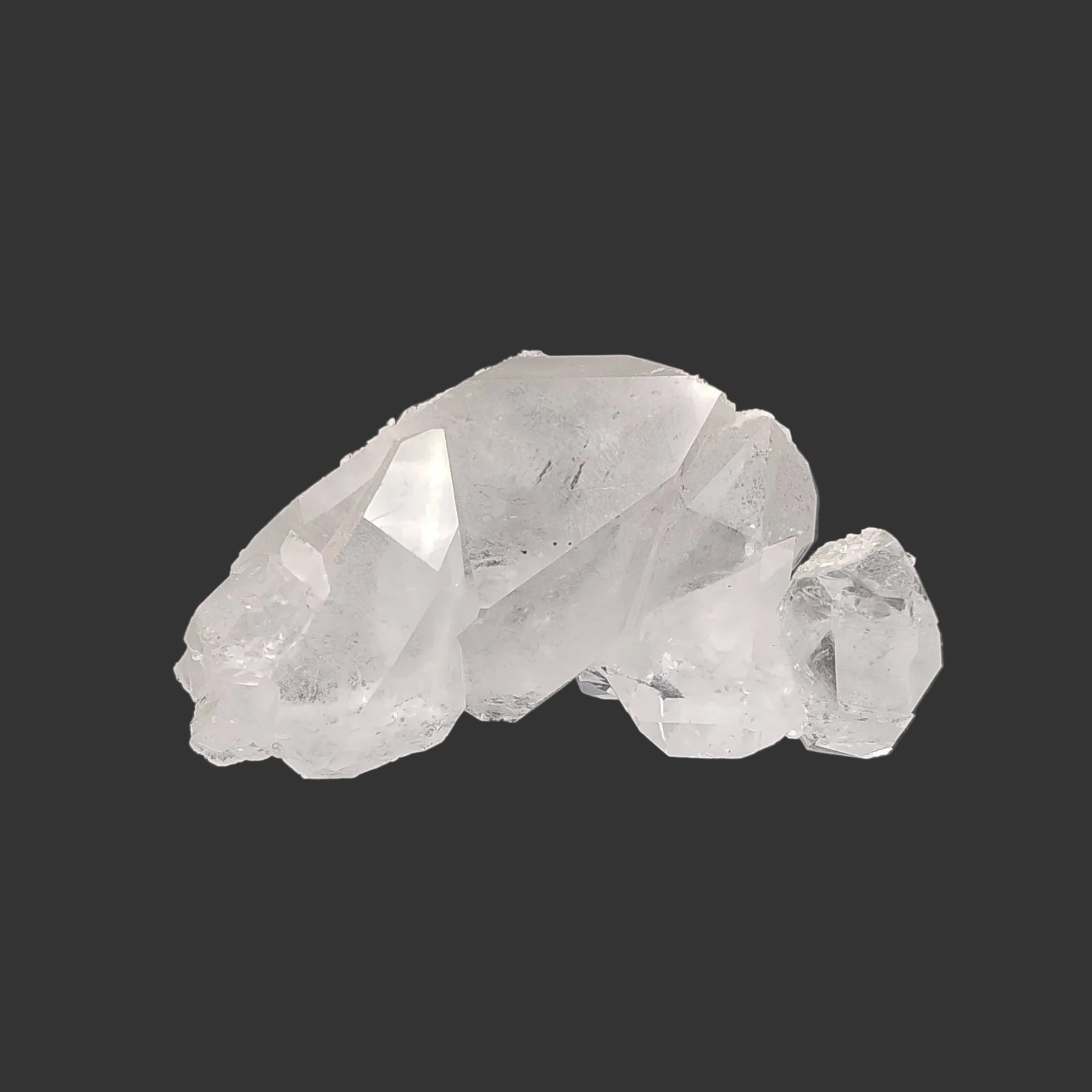 Double Terminated Point Natural Crystal Cluster