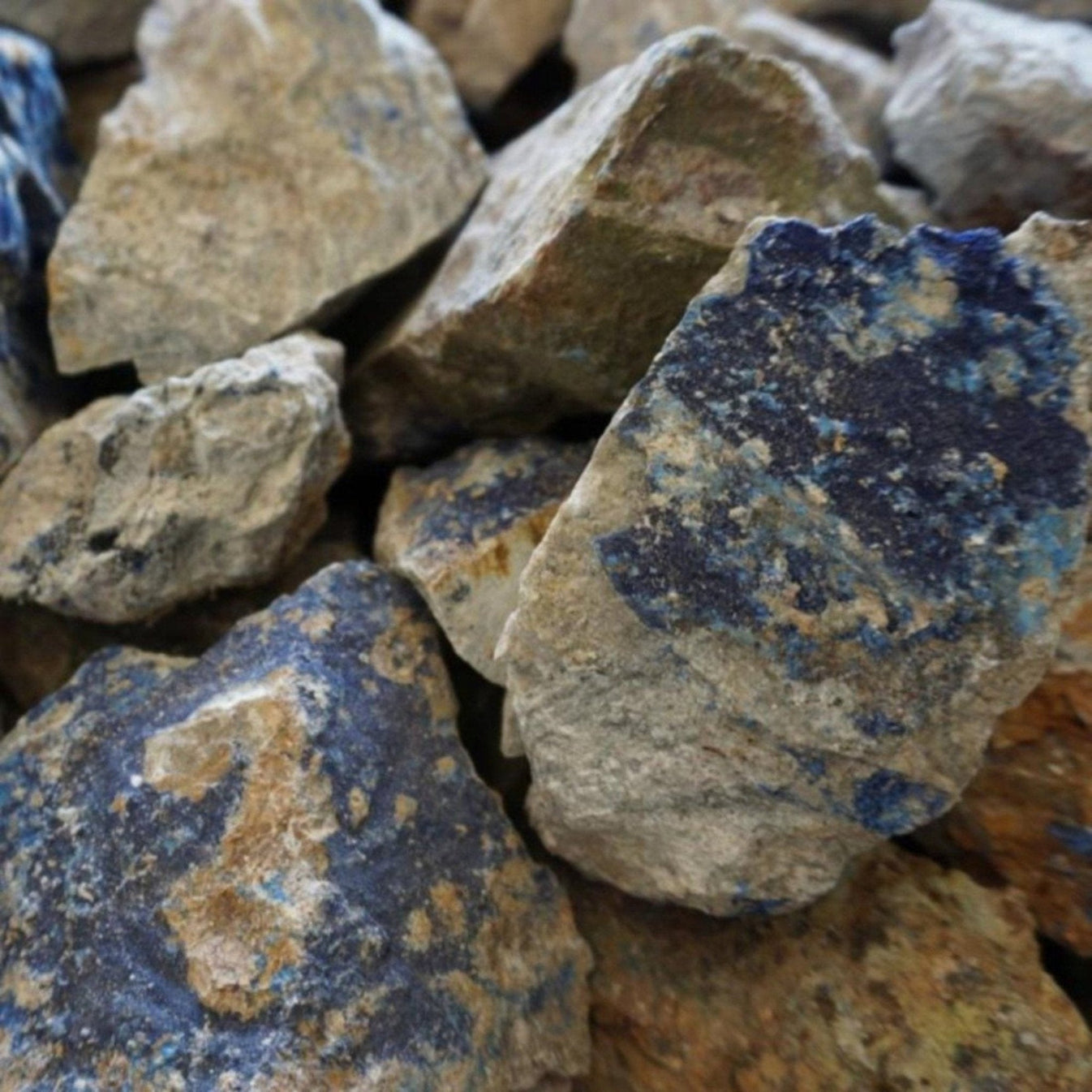 Raw Azurite Sold In Bulk – Ron Coleman Mining