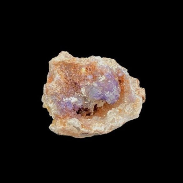 Spirit Flower Half Geode Specimen - Natural Decorative Gem